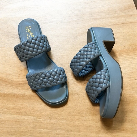 Seychelles | Shoes | Nwot Seychelles Novelty Woven Platform Block Heel ...